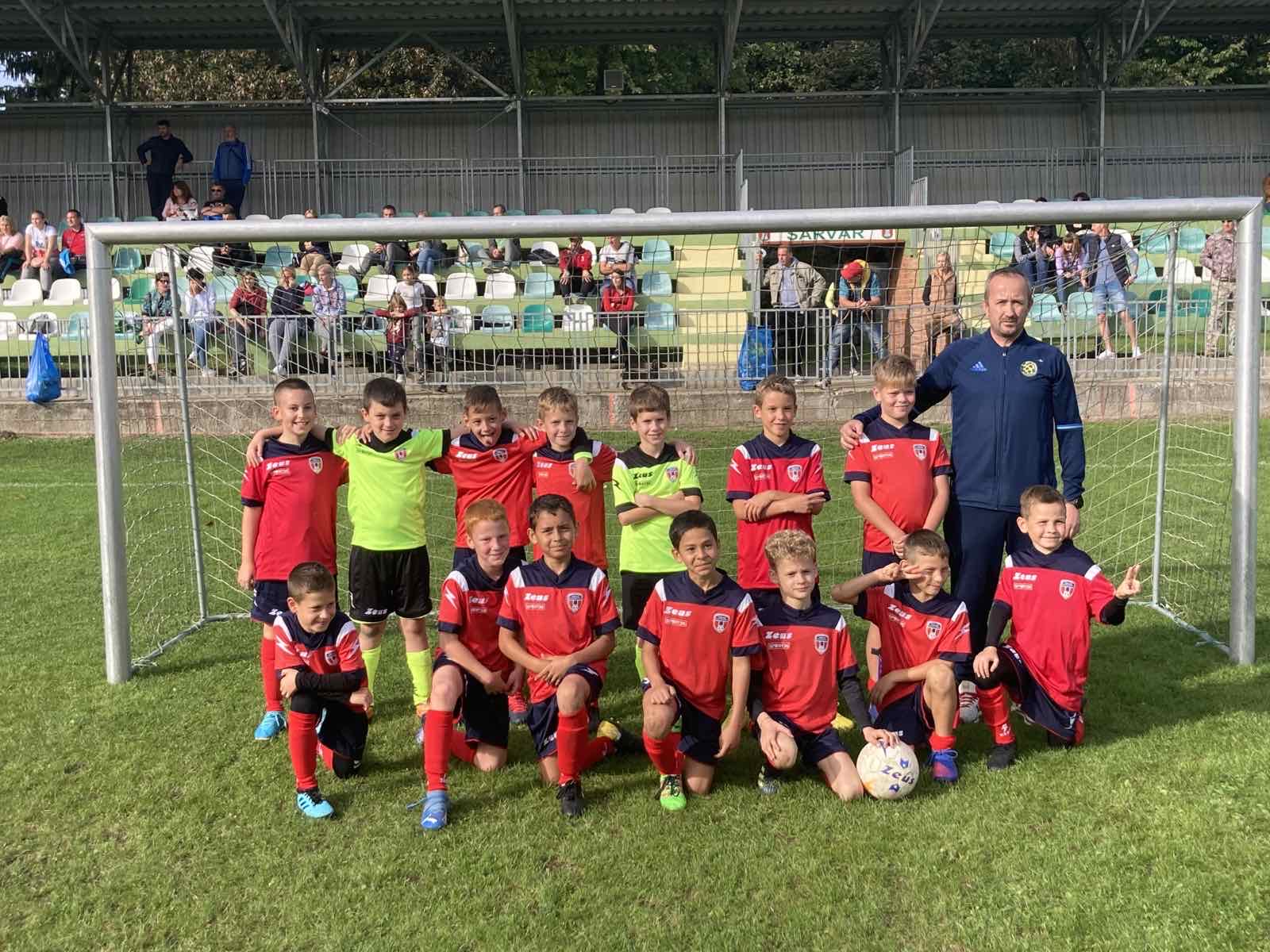 U10-eseink az egy évvel idősebbek között is remekül helyt álltak az U11 ...
